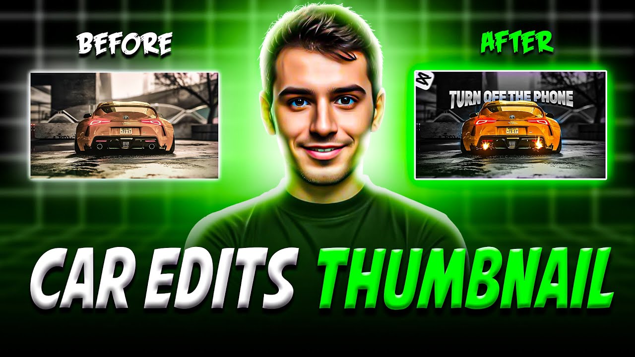 Haw To Make Car Editing Thumbnail In Photoshop | Thumbnail Tutorial ...