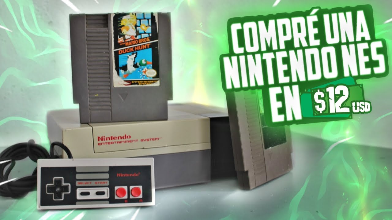 La mejor oferta que encontré!! | Compré NINTENDO NES en $12 ...