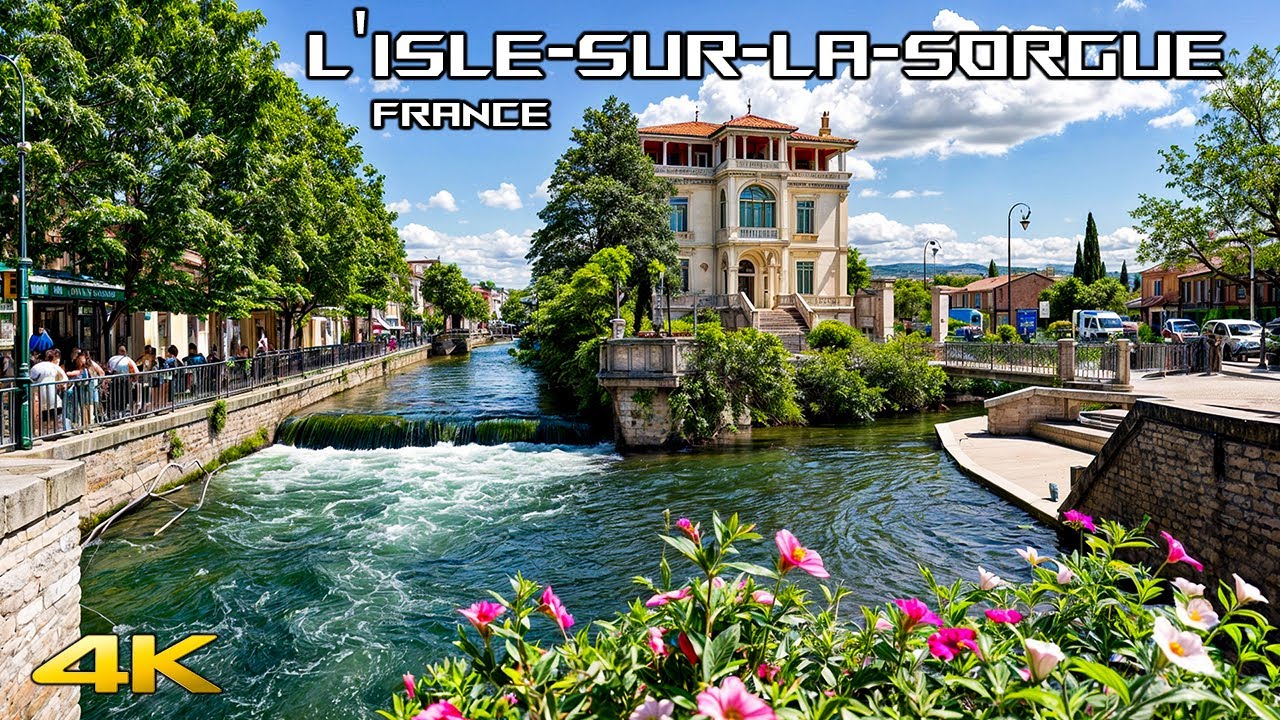 L'Isle-sur-la-Sorgue - One Of The the Most Beautiful Villages in France ...