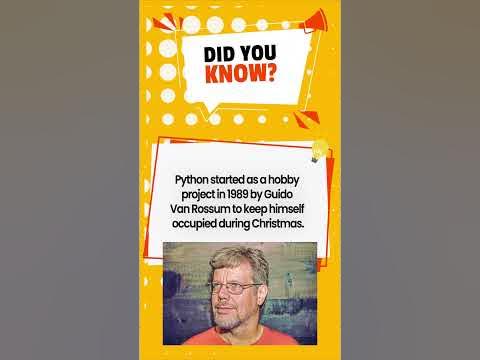 Fun Fact about the most popular programming language in the world ...