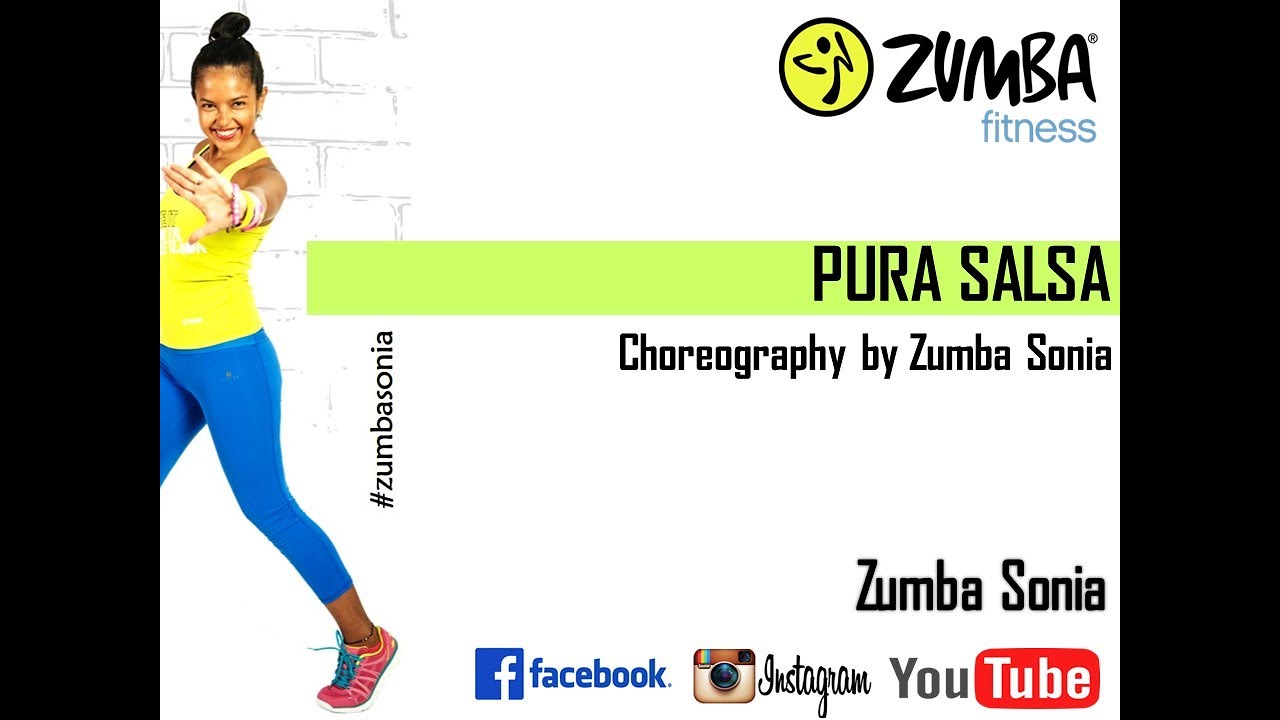 PURA SALSA || ZUMBA FITNESS || ZUMBA SONIA - YouTube
