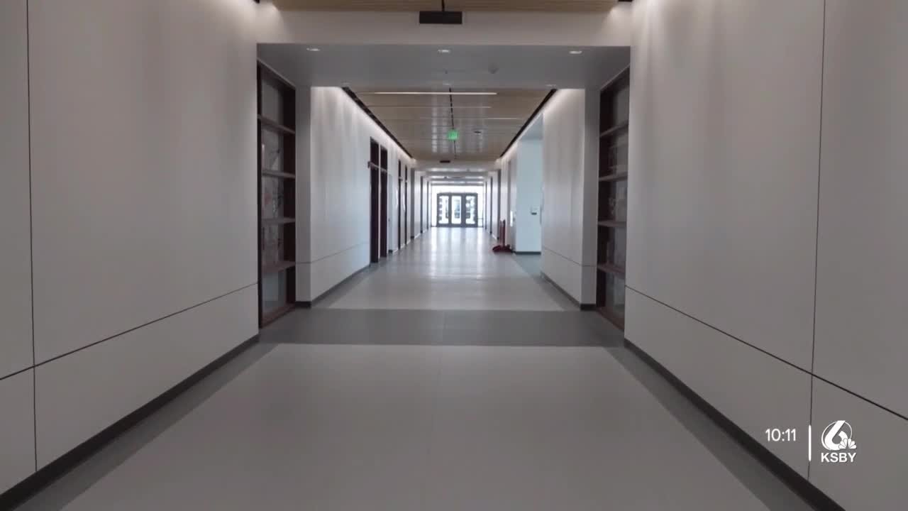 Santa Maria High School opens new building on campus - YouTube