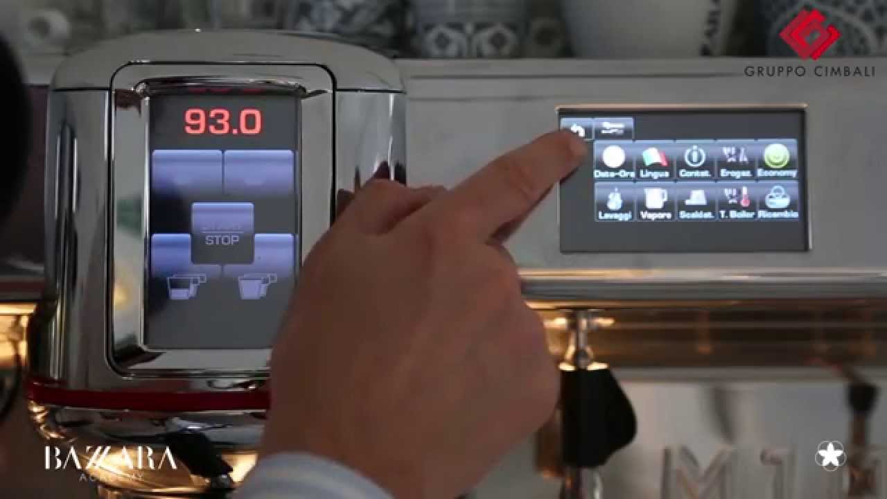 Cimbali M100 HD - 1 - Funzionalità principali - YouTube