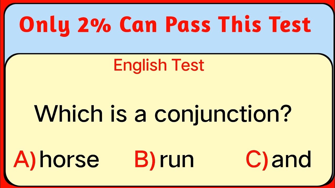 English grammar Test 🎓 English grammar Master 🎓 Only 2% can pass this ...