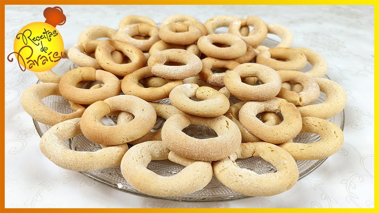BISCOITOS DE LAFÕES | 🍎 Receitas do Paraíso - YouTube