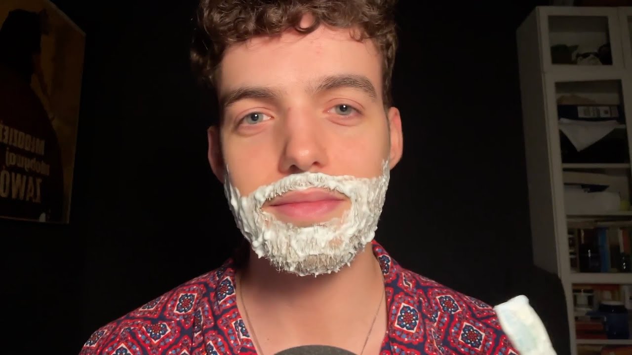 A Very Relaxing ASMR Shave - YouTube