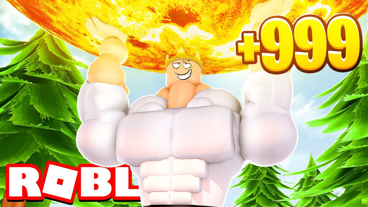 I got BUFF and LIFTED the SUN | Roblox Fitness Simulator - YouTube