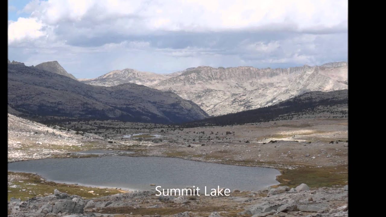 Bishop Creek Hike To Piute Pass August 21 - 22, 2013 - YouTube