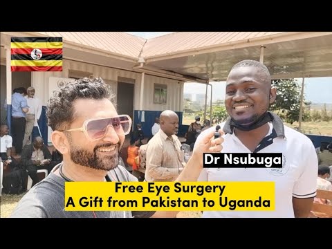 Dr Nsubuga explaining in Luganda about the Free Eye Surgery | A gift ...