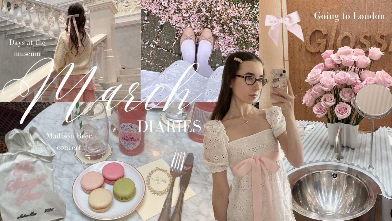 March Diaries🌸🏹🦢 | girly days in london, madison beer concert, haul ...