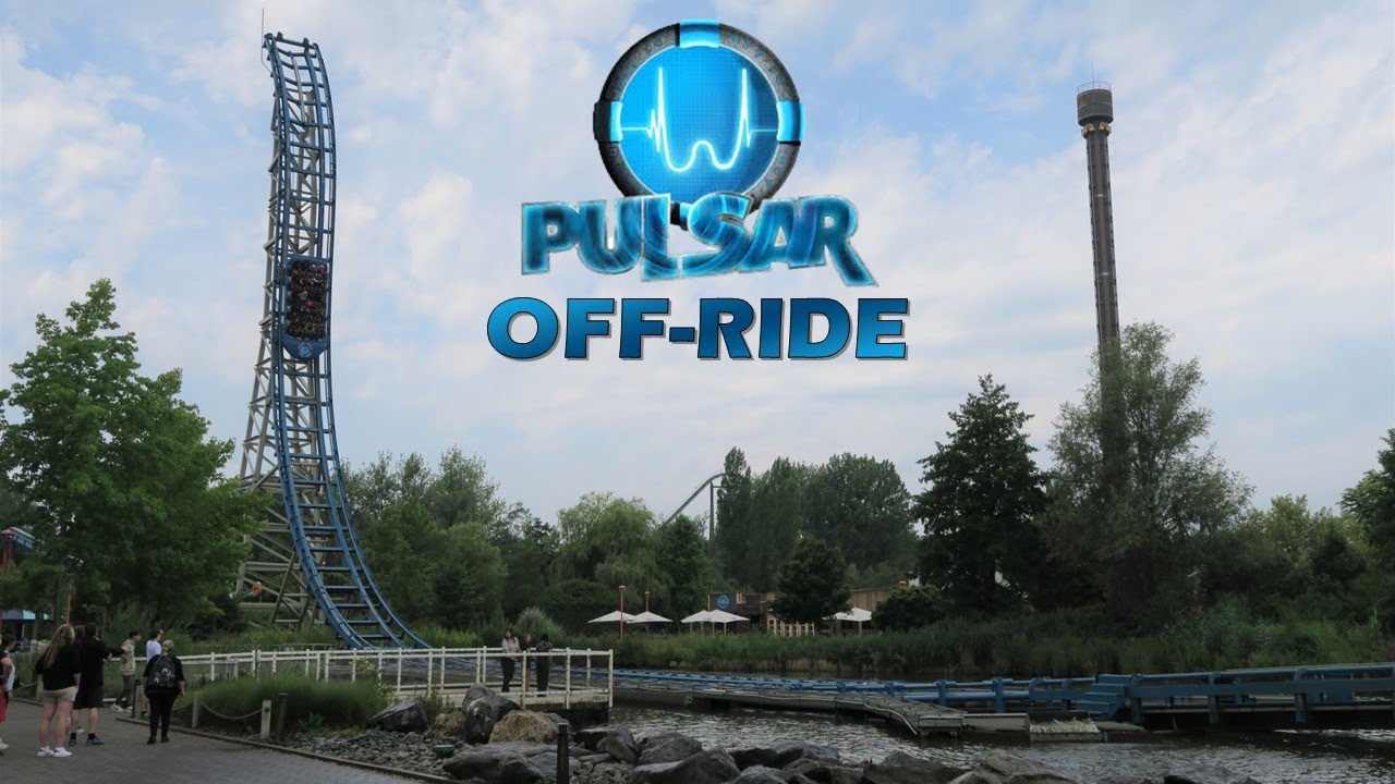 Pulsar Off-Ride Footage, Walibi Belgium Mack Power Splash | Non ...