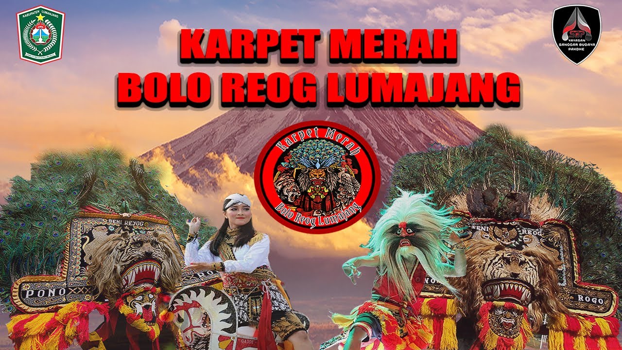 LIVE || FULL REOG ACARA KARPET MERAH BOLO REOG LUMAJANG || LAP ...