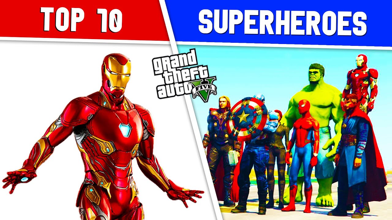 TOP 10 Superhero Mods For GTA 5... 😱 To Make GTA V Something Special ...