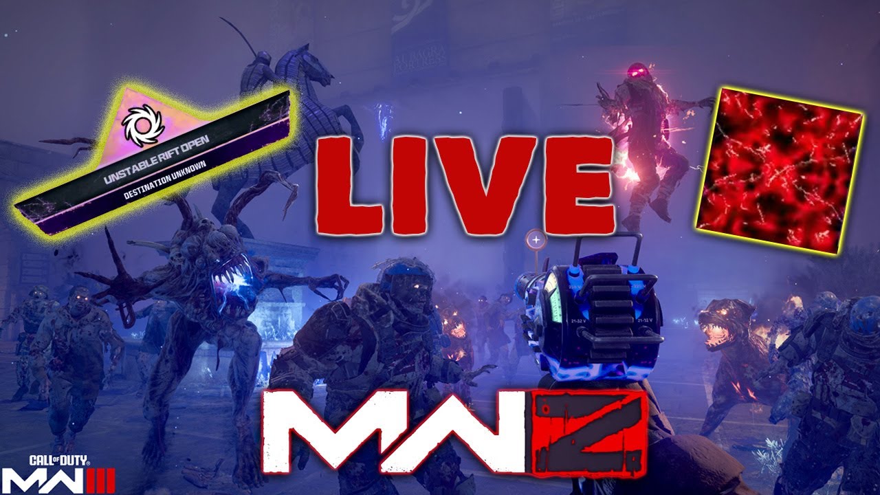 🛑 TWO GUYS AND THE UNSTABLE RIFT - MW3 ZOMBIES - YouTube