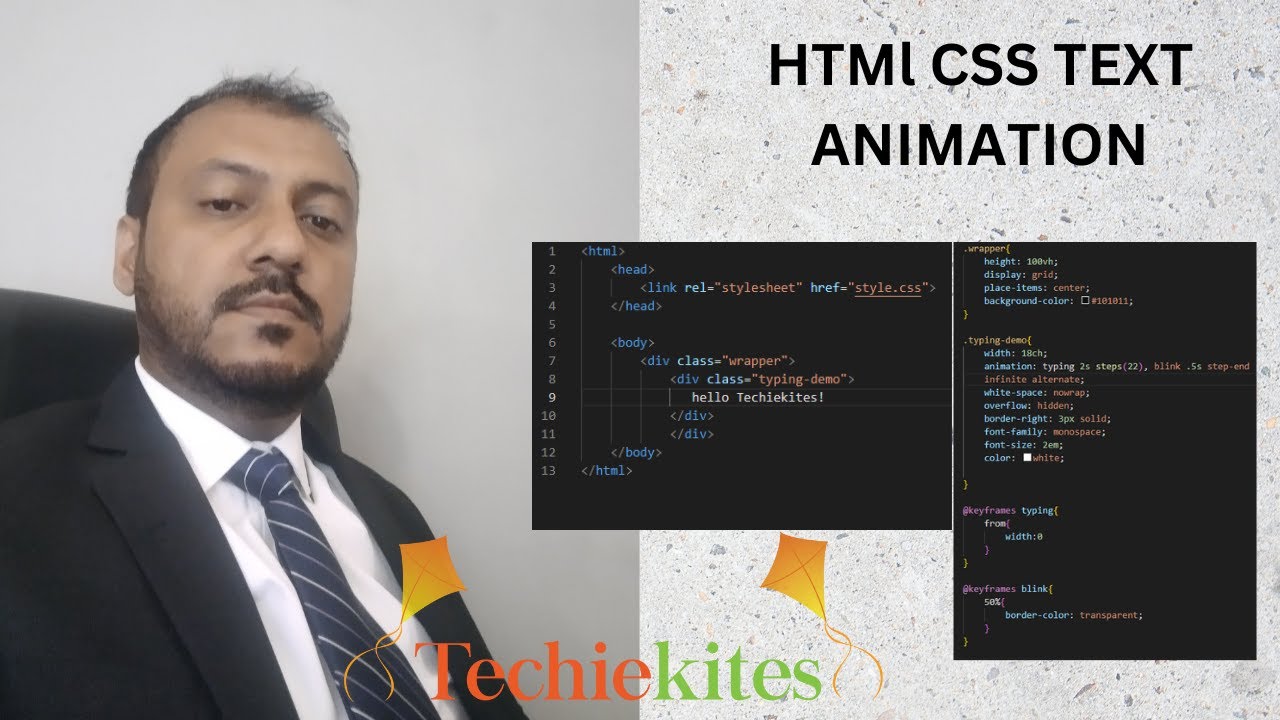 Html Css Textanimation Youtube 4847