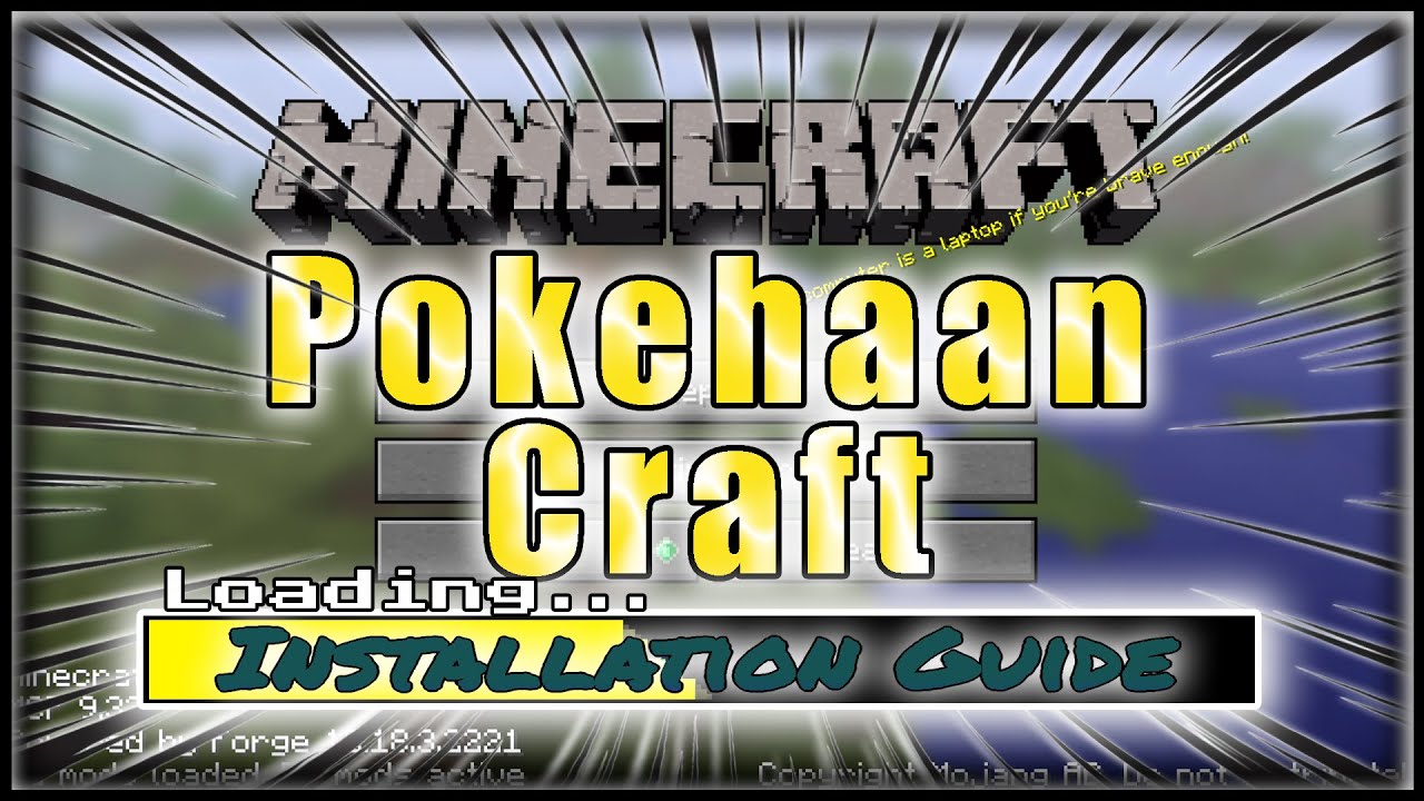 How To Download & Install Pokehaan Craft for Minecraft - YouTube