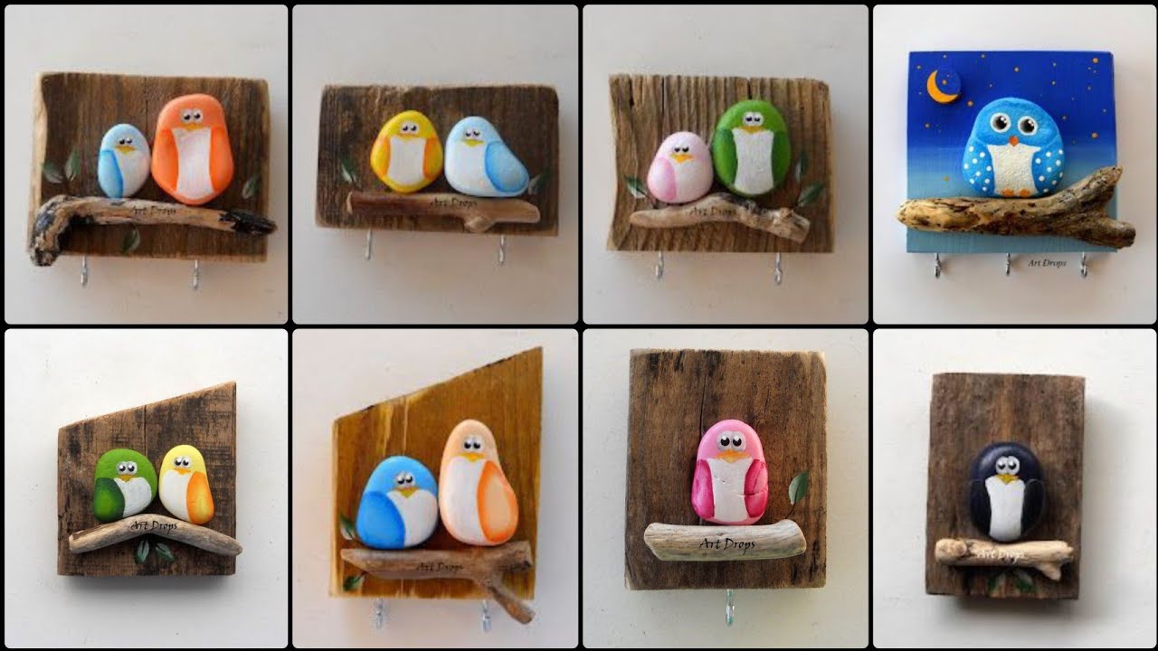 diy best pebble art for family||diy 100+pebble arts||pebble art ...