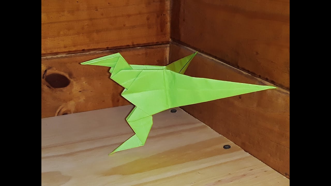 Como hacer un Colibri de papel - YouTube