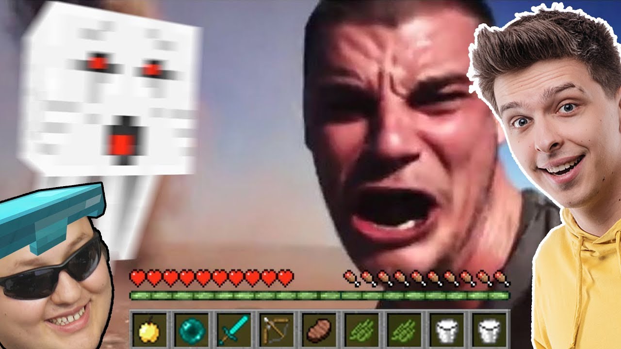 NEJLEPŠÍ MINECRAFT MEMES w/ Rady - YouTube