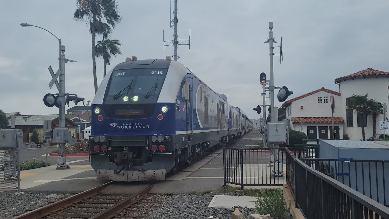 Railfanning At Carlsbad Village, San Clemente And Passing By The Stuart ...