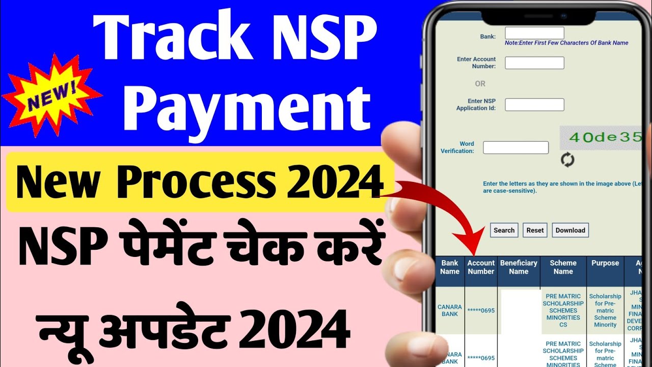 PFMS Track NSP Payment New Update Process 2024। NSP Payment kaise Check kren New Process 2024 ...