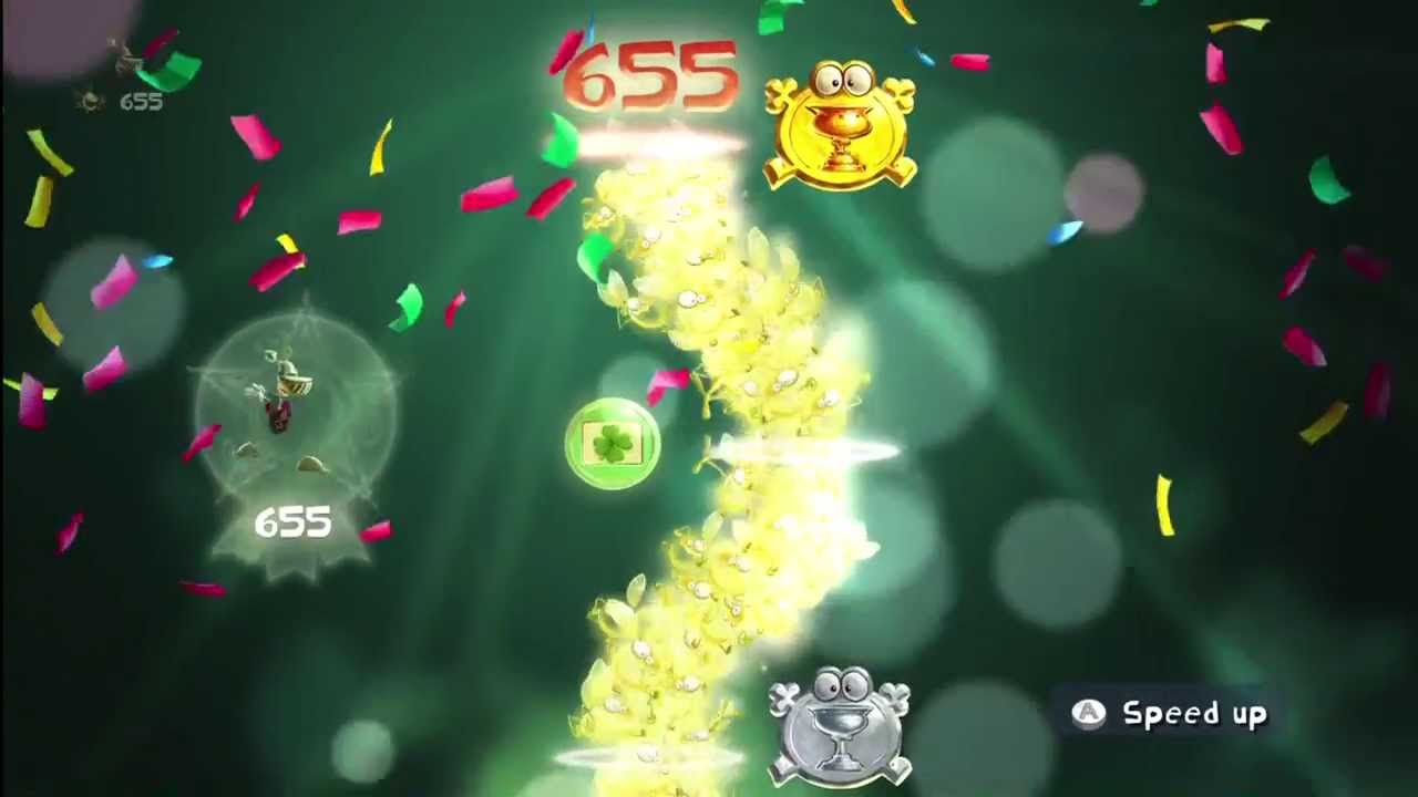 Rayman Legends (1080i HD) Walkthrough Part 3 - Enchanted Forest - YouTube