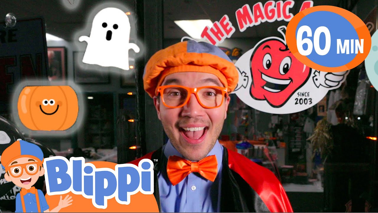 Blippi Has a Magical Halloween - Blippi | Kids Cartoons & Nursery ...