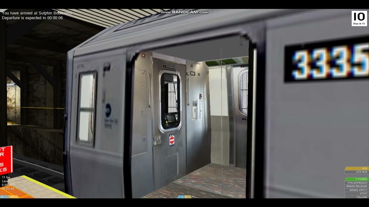 Openbve Old R160 Siemens Beta V4 E Train Arriving & Departing at Sutphin Blvd Archer Avenue JFK ...