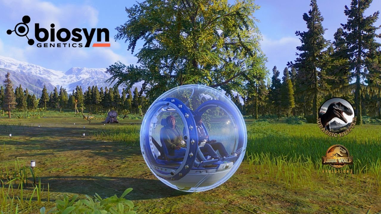 Survival in Jurassic World park. Biosyn Genetic - YouTube