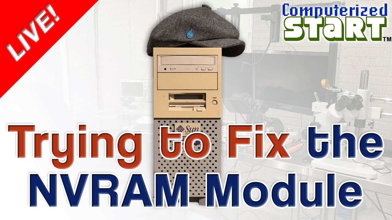 The Sun Ultra 10: Trying to Fix the 48T59 NVRAM Module... (Computerized ...