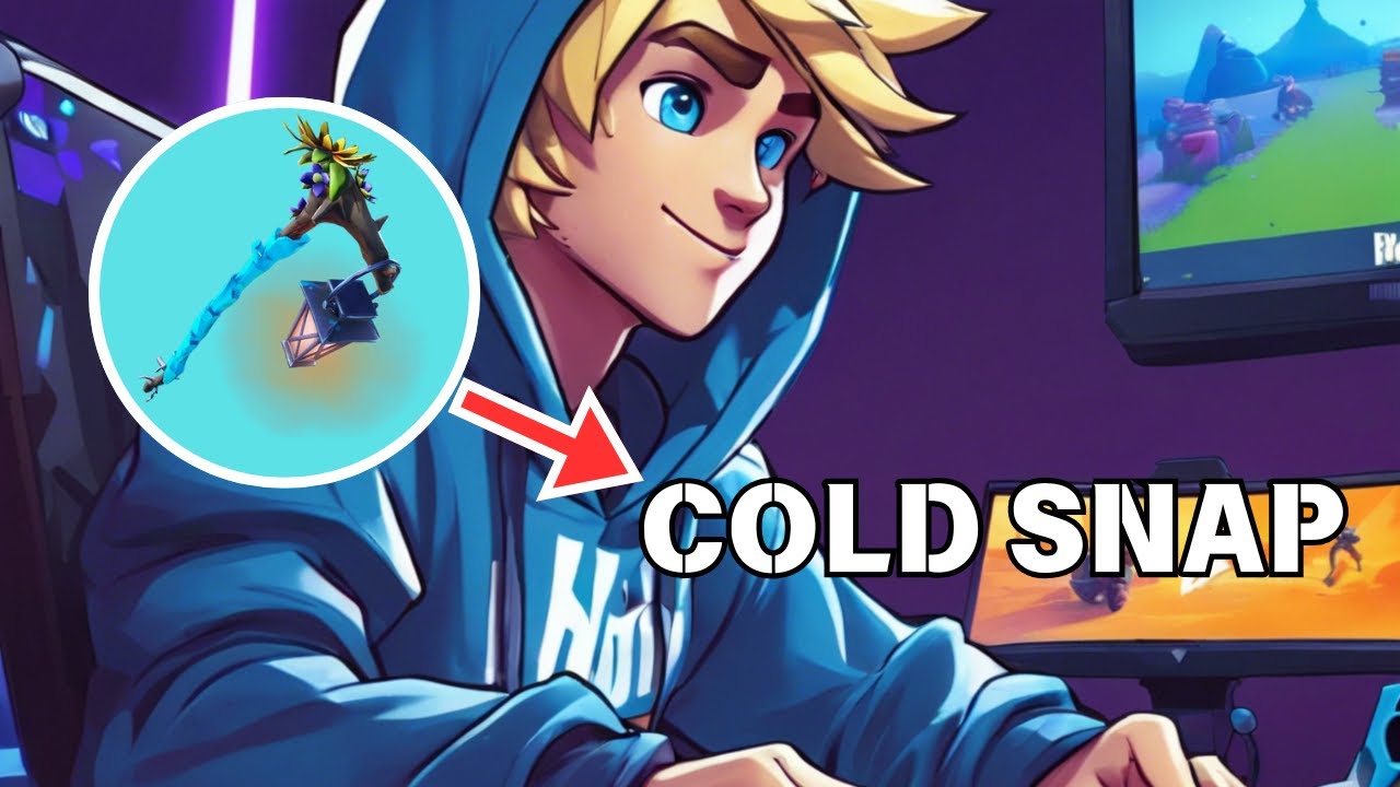 Buying My Favorite Fortnite Pickaxe, Cold Snap Unbox! - YouTube