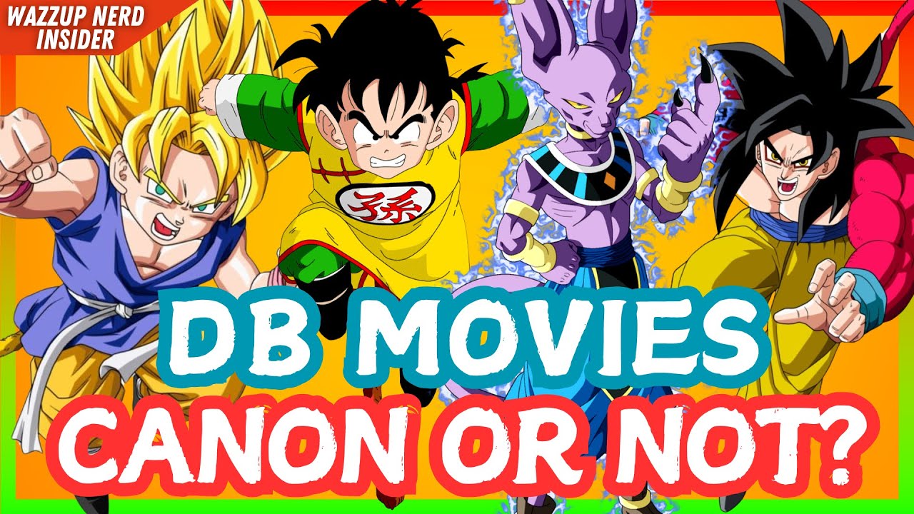 Dragon Ball Movie Canon EXPLAINED! - YouTube