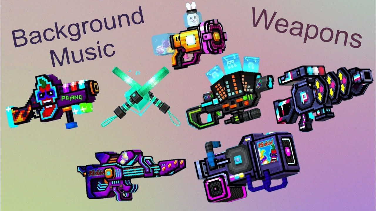 All Weapons Background Music | Pixel Gun 3D - YouTube