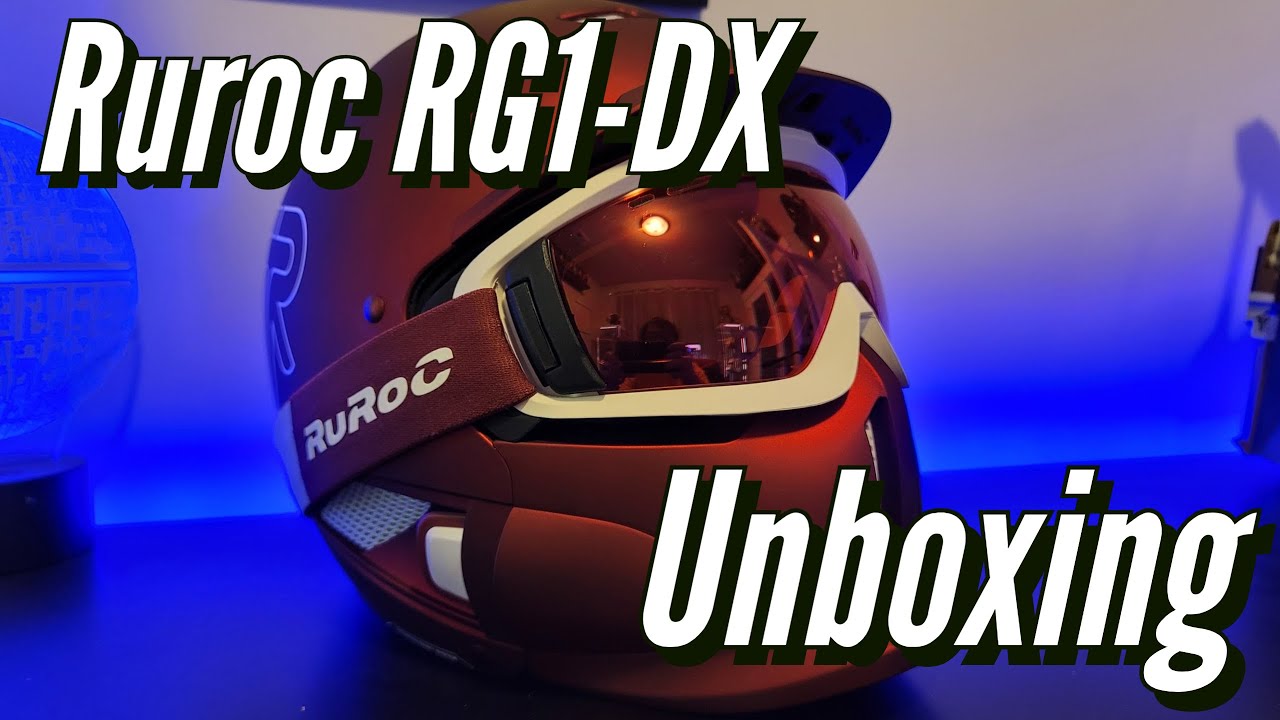 Ruroc RG1-DX Helmet Unboxing - Magma XL/XXL - Black Friday Deal $99 ...