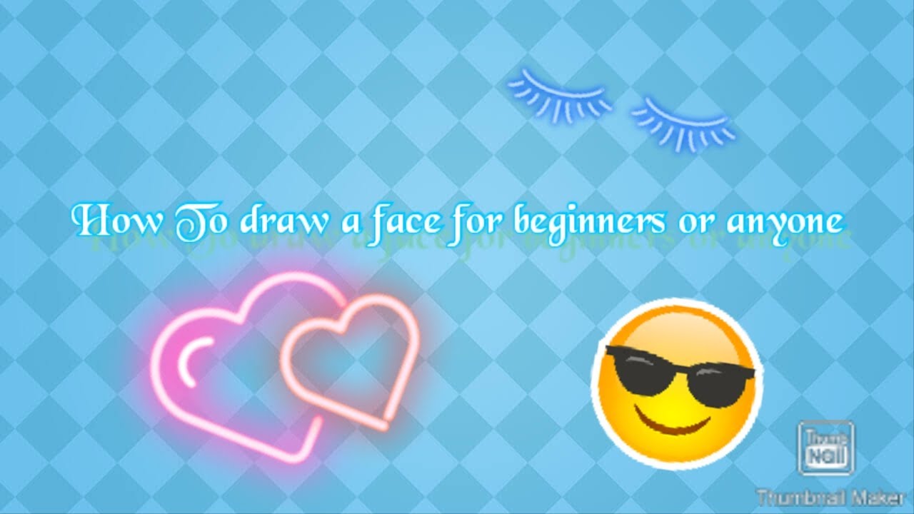 How to draw a face! 🌊🫧🌸 - YouTube