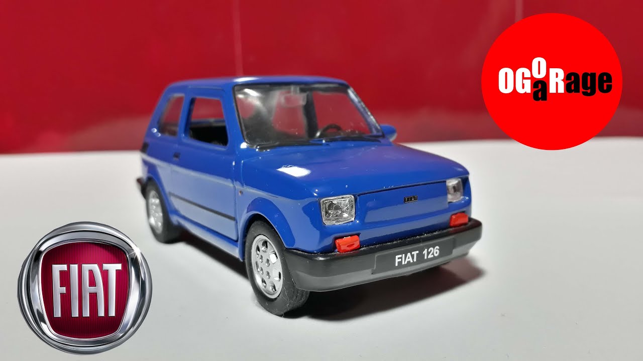 Fiat - 126 | Scale : 1/36 | Model Araba | Diecast #03 - YouTube