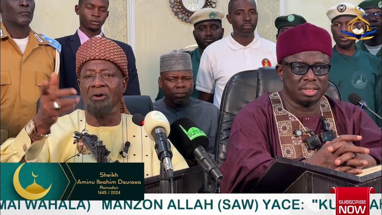 Ramadan 16 Tafsir | Sheikh Aminu Ibrahim Daurawa {Hafizahullah} - YouTube