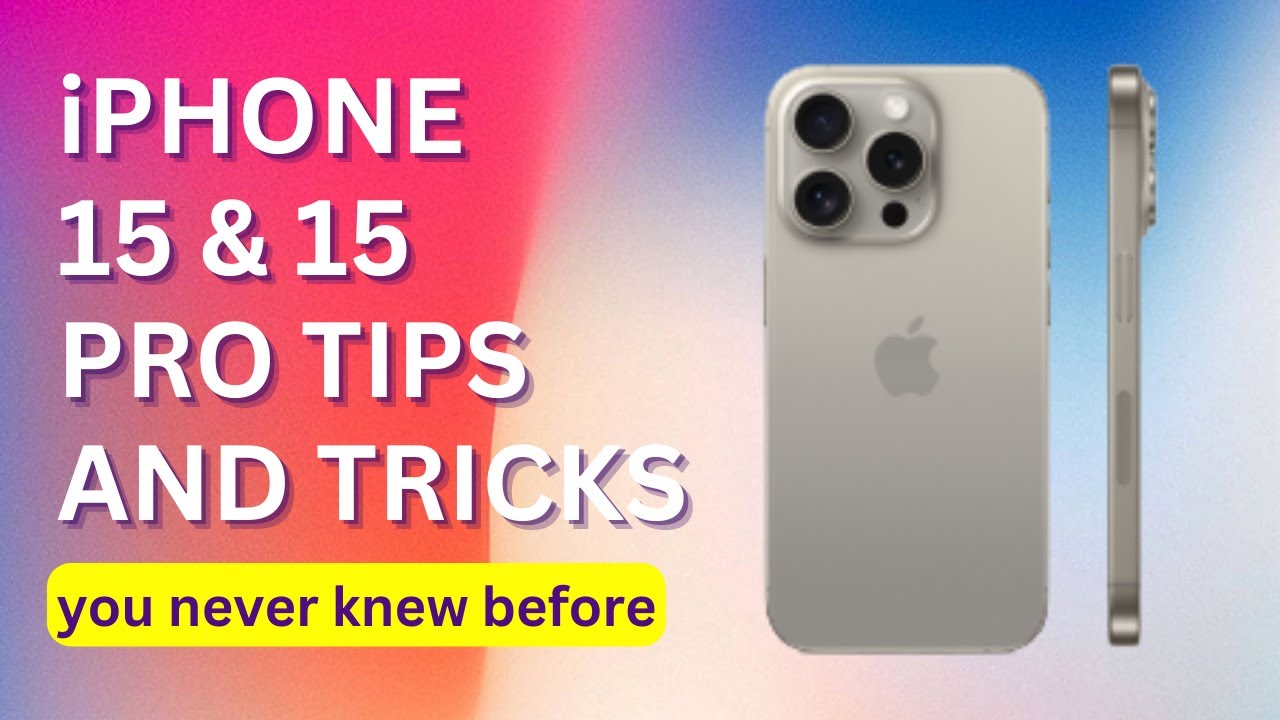 iPhone 15/15 Pro/15 Pro Max Tips & Tricks you never knew before # ...