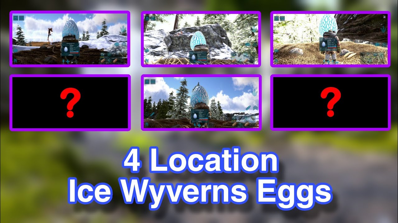 4 Ice Wyvern Eggs Locations on RAGNAROK! (2 Bonus Spots) | ARK Ultimate ...