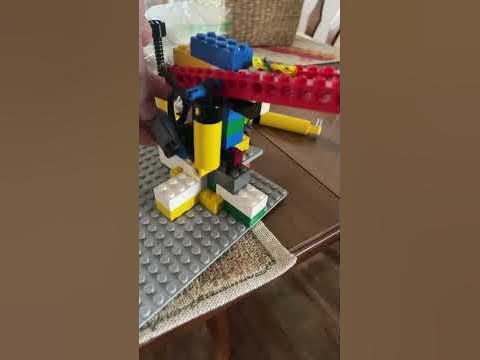 Lego crane - YouTube