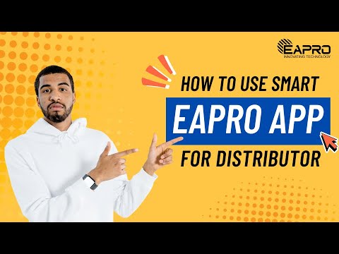 How To Use Smart Eapro App For Distributor | Full Guide 📲 - YouTube