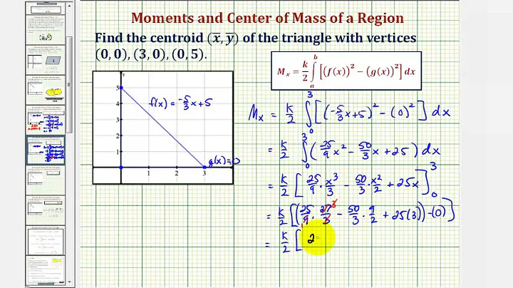 [Solved] calculate centroid of triangle on a graph | 9to5Science
