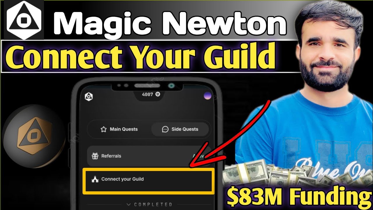 Magic Newton Connect Your Guild Task | How to Complete Guild Task in ...