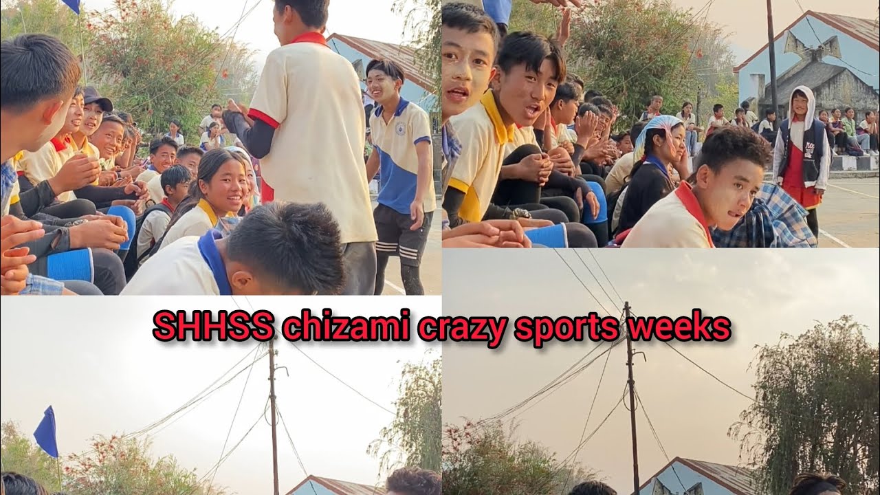 sports week do watch#sacred heart higher secondary school chizami - YouTube