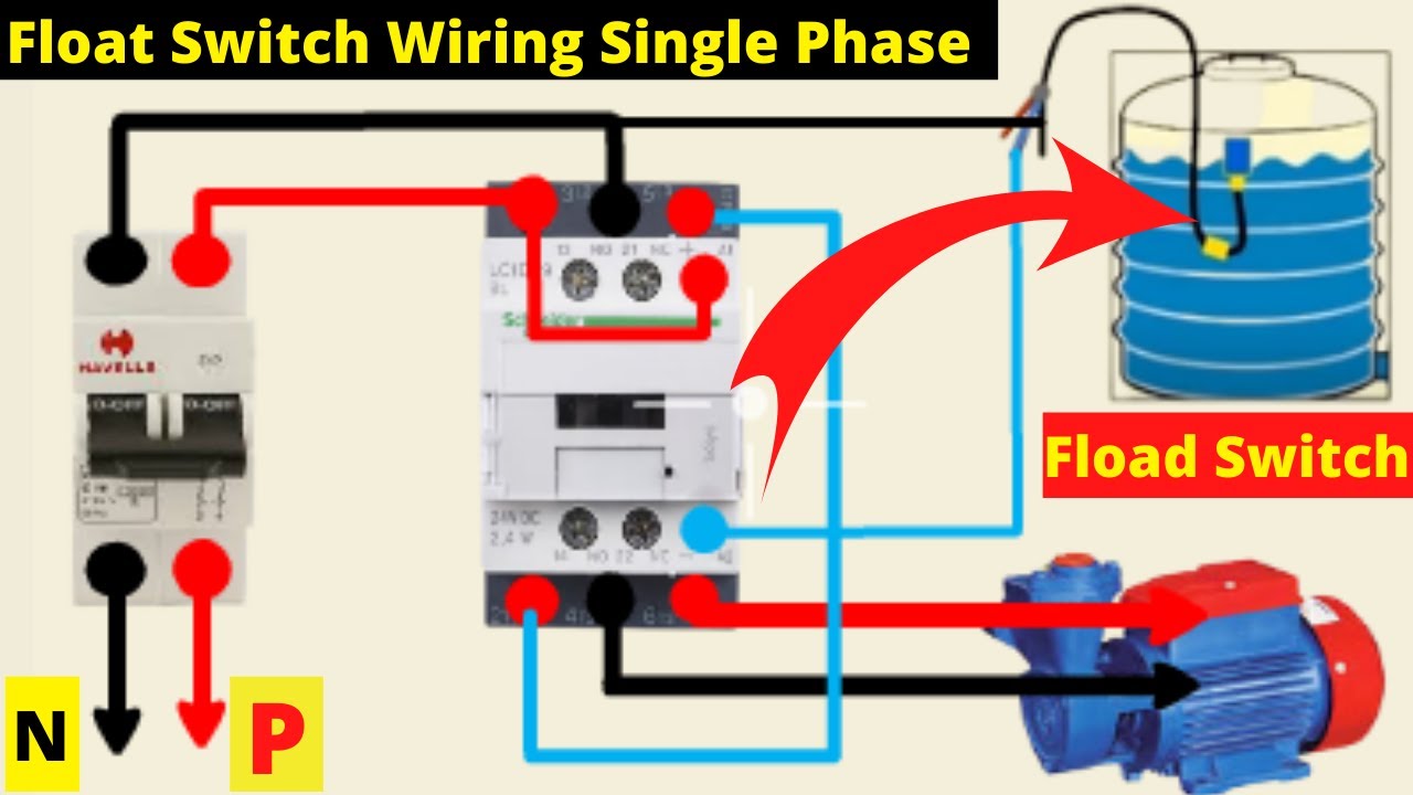 float switch wiring diagram for water pump | float switch wiring single ...