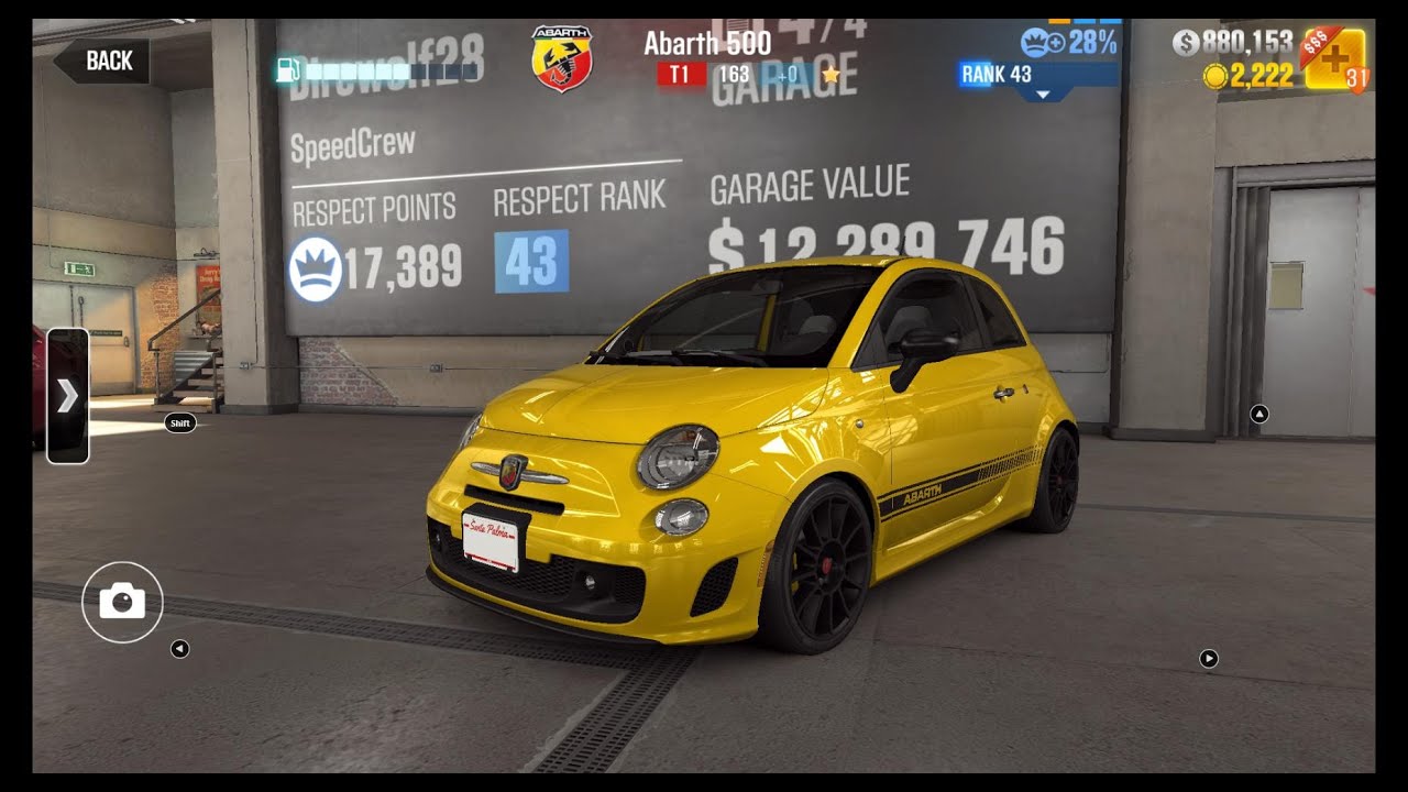 CSR Racing 2 - Abarth 500 (T1) (1* RARITY) - YouTube