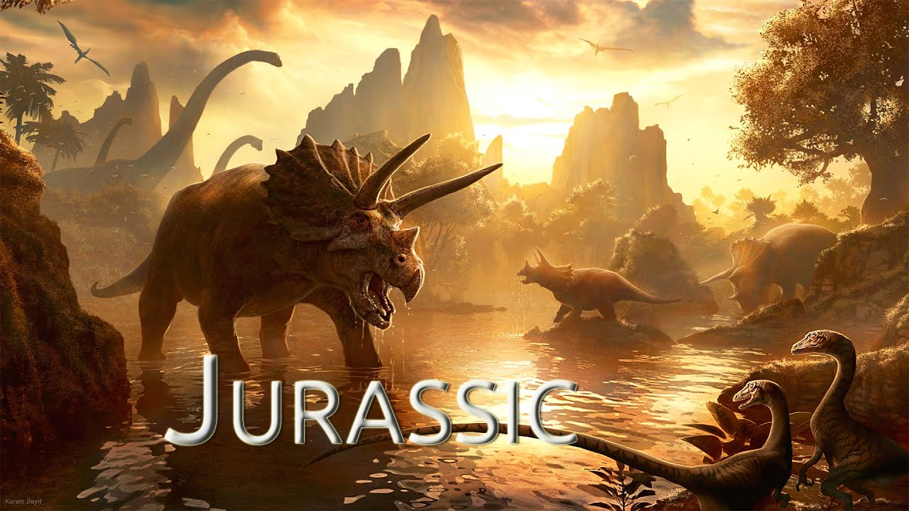 JURASSIC ATMOSPHERE RELAX | Sounds of nature for sleep calming and ...