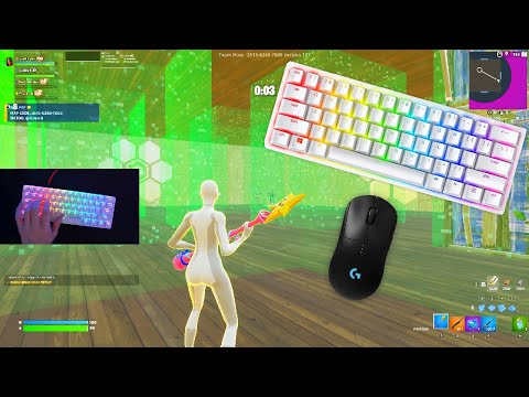 Razer Huntsman Mini Fortnite🤩Keyboard Sounds ASMR 240 FPS Smooth 4K⭐