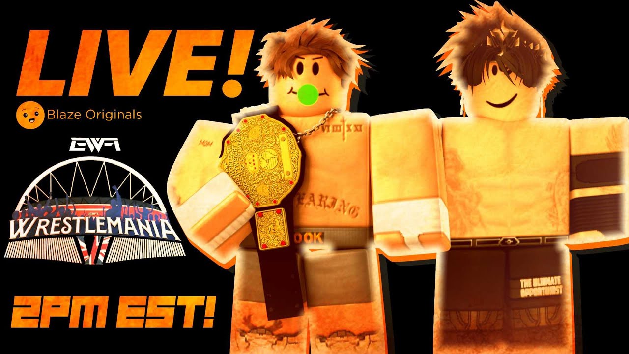 EWF PRESENTS: WRESTLEMANIA! LIVE FROM WEMBLY STADIUM - YouTube