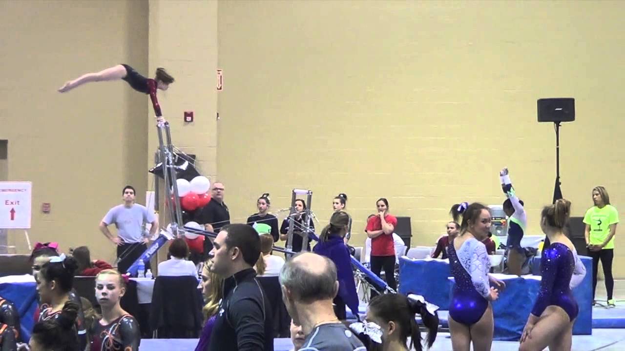 Charleston Cup Bars 2015 Level 10-Elizabeth Culton - YouTube
